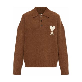 Ami De Coeur Rundhals-Pullover - - Knitwear - Herren - Braun - M