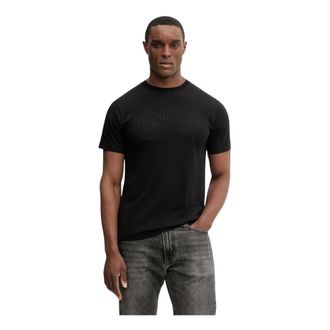 Karl Lagerfeld Baumwoll-T-Shirt - - Tops - Herren - Schwarzk - L