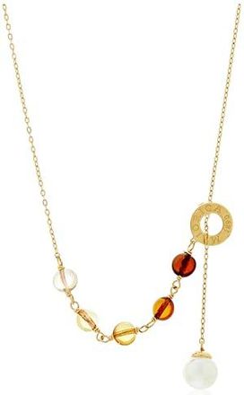 Majorica | Bracelet en Argent Rhodié avec Perles Blanches et Cristaux de Murano | Bracelet Élégant de 16,5-19,5 cm | Idéal pour Cadeaux et Occasions Spéciales 