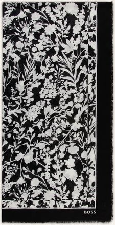 HUGO BOSS Schal Tetih schwarz