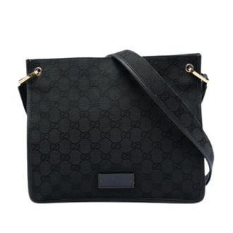 Gucci Pre-owned Canvas Crossbody Bag - - Pre-owned - Damen - Schwarzk - ONE SIZE