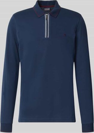 Christian Berg Slim Fit Poloshirt mit Rei&szlig;verschluss