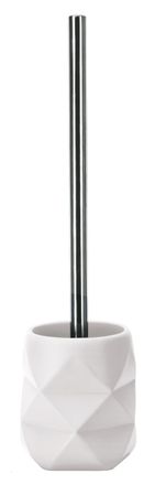 Kleine Wolke WC-B&uuml;rsten-Halter Crackle Wei&szlig;