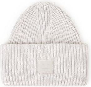 Acne Studios Bonnet en laine m&eacute;lang&eacute;e