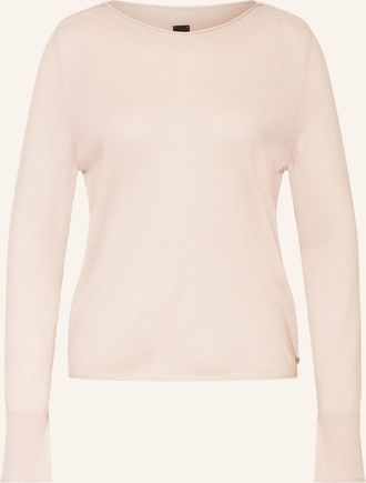 Marc Cain Pullover Mit Glitzergarn rosa