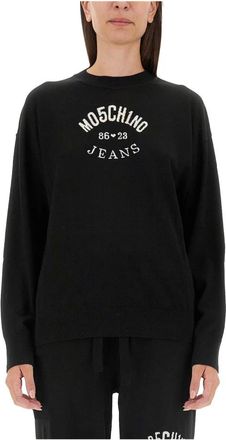 Moschino Femme, Pulls, Noir, Taille: 42 FR Maglia