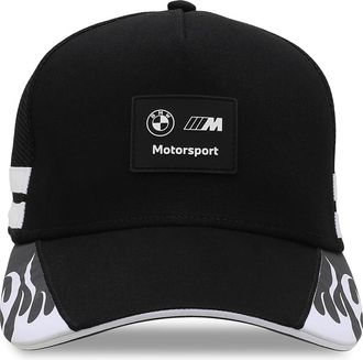 Puma Erwachsene BMW M Motorsport Lifestyle Trucker-Cap OneSize, Black
