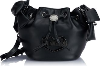 Love Moschino Damen MINIBAG, Schwarz