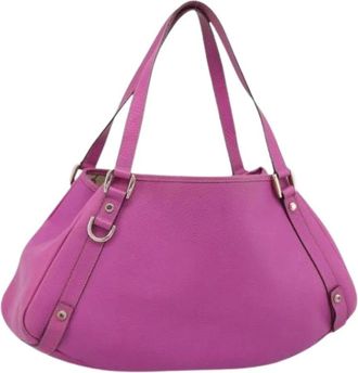 Gucci Sac cabas vintage doccasion - Femme - Pre-owned - Rose - Taille: ONE Size