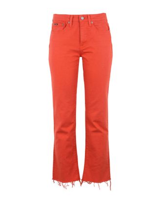Ralph Lauren Chrystie Kick-Flare Crop Jean