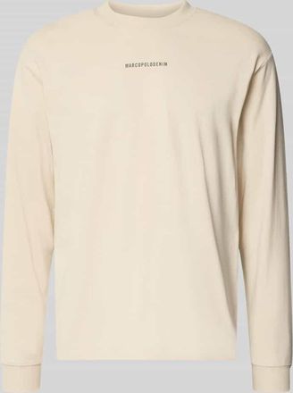 Marc O'Polo Denim Relaxe Fit Langarmshirt aus reiner Baumwolle