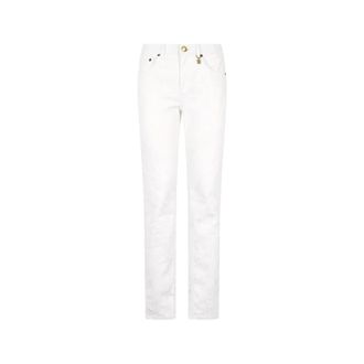 Roberto Cavalli Moderne Slim Fit Denim Hose - - Jeans - Damen - Wei&szlig; - M
