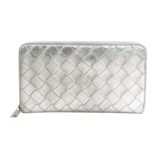 Bottega Veneta Pre-owned Leder Portemonnaie - - Pre-owned - Damen - Grau - ONE SIZE