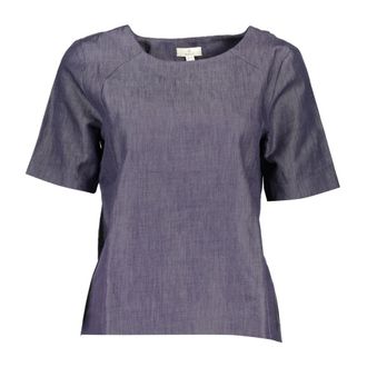 GANT Femme, Blouses et Chemises, Bleu, Taille: 38 FR T-Chemises