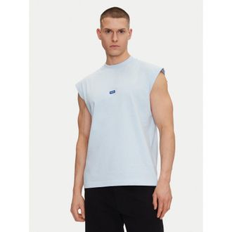 HUGO BOSS Tank-Top Navertz 50509773 Himmelblau Regular Fit
