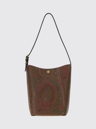 Etro Mini sac seau Arnica en coton enduit &agrave; imprim&eacute; Paisley