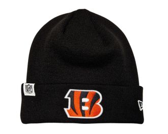 New Era Cincinnati Bengals NFL Loop Label Knit Schwarz Beanie - One-Size