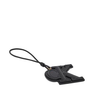 Calvin Klein Schl&uuml;sselanh&auml;nger Calvin Klein Deboss Monogram Patch Bag Charm LV04F1191G Schwarz