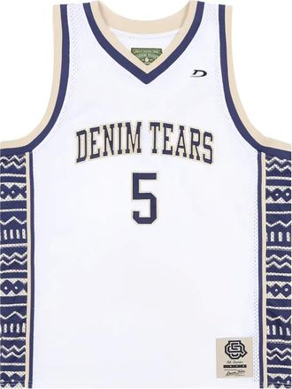 Denim Tears haut 5Q Game - Blanc