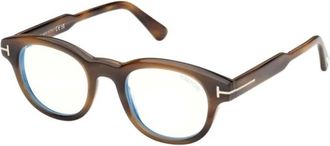 Tom Ford Homme, Accessoires, Brun, Taille: 47 MM Eyeglasses