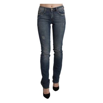 Ermanno Scervino Blue Washed Skinny Denim Jeans - - Jeans - Damen - Blau - W26