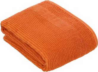Vossen Tomorrow Badetuch 100 x 150 cm Electric orange