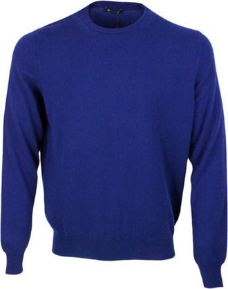 Colombo Rundhalspullover - Blau