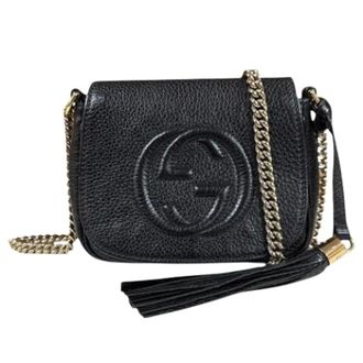 Gucci Sac bandouli&egrave;re Pre-owned - Femme - Pre-owned - Noir - Taille: ONE Size