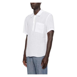 120% Lino Herren, Shirts, Wei&szlig;, SGr&ouml;&szlig;e
