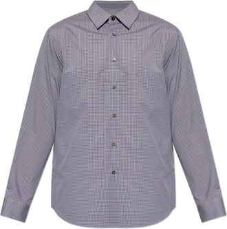 Paul Smith Homme, Chemises, Gris, Taille: 2XL Chemise Gingham Coupe Classique