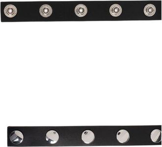 The Attico Calf Leather Belt - Black