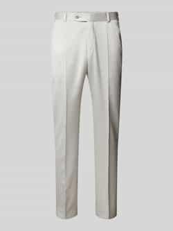 Wilvorst Regular Fit Anzughose mit B&uuml;gelfalten