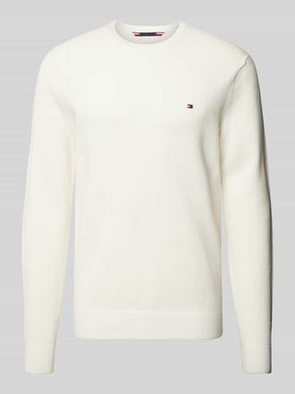 Tommy Hilfiger Strickpullover mit Rundhalsausschnitt