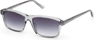 Guess unisex, Accessoires, Gris, Taille: 51 MM Lunettes de soleil rectangulaires