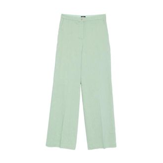 Pinko Pinko, Femme, Pantalons, Vert, Taille: 40 FR Wide Pantalons