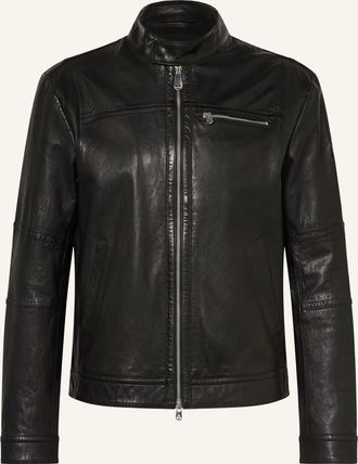 Peuterey Peuterey Lederjacke Saguaro schwarz