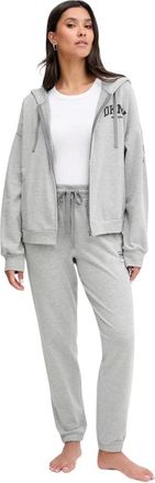 DKNY Kapuzen-Pyjama mit Rei&szlig;verschluss - - Nightwear & Lounge - Damen - Grau - XS