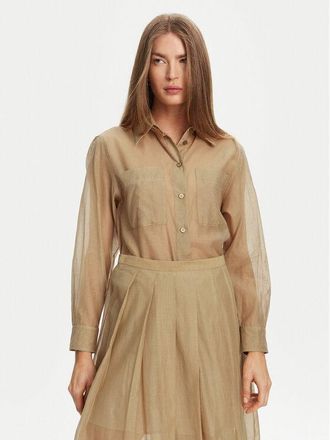 Marella Hemd Cennare 2513111025 Beige Regular Fit