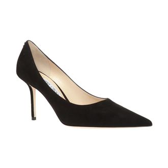 Jimmy Choo London Love Wildleder Stiletto Pumps - - Shoes - Damen - Schwarzk - 39 EU