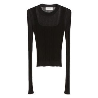 Sportmax Spxbuono Langarmshirt - - Tops - Damen - Schwarzk - M