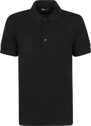 Tom Ford Homme, Tops, Noir, Taille: XL Polo Piquet