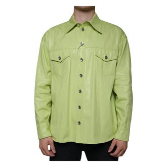 Dolce & Gabbana Button-Down-Hemd - - Shirts - Herren - Gr&uuml;n - M
