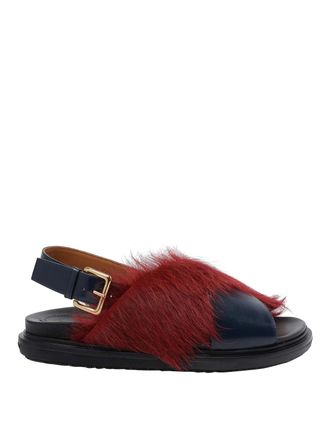 Marni Sandales - Rouge Brun