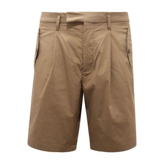 Neil Barrett Lockere Milit&auml;r-Patch-Bermuda-Shorts - - Shorts - Herren - Gr&uuml;n - L
