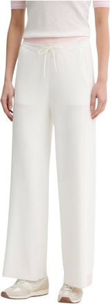 Guess Femme, Pantalons, Blanc, Taille: 44 FR Gabry Pantalons de surv&ecirc;tement