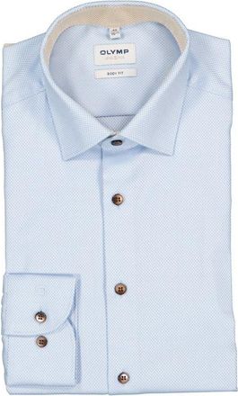 Olymp Herren Hemd blau