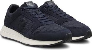 BOSS Boss Vinston_Runn_sdmebb 10274847 0 Baskets pour Homme, Bleu fonc&eacute;, 46 EU