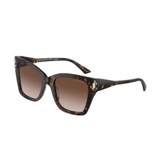 Jimmy Choo London Sonnenbrille mit braunem Farbverlauf - - Accessories - Damen - Braun - 54 MM