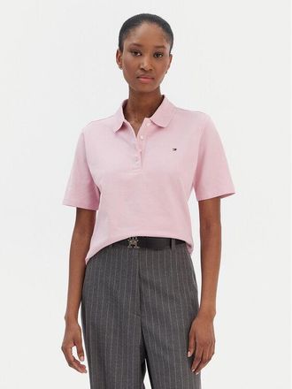 Tommy Hilfiger Poloshirt 1985 WW0WW43224 Rosa Regular Fit
