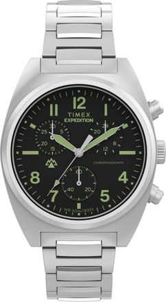 Timex Uhren - Quarz-Analoguhr Expedition Capstone Chronograph - Gr. unisize - in Silber - f&uuml;r Damen